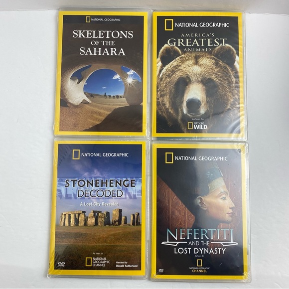National Geographic | Media | National Geographic Disc Dvd Set New ...